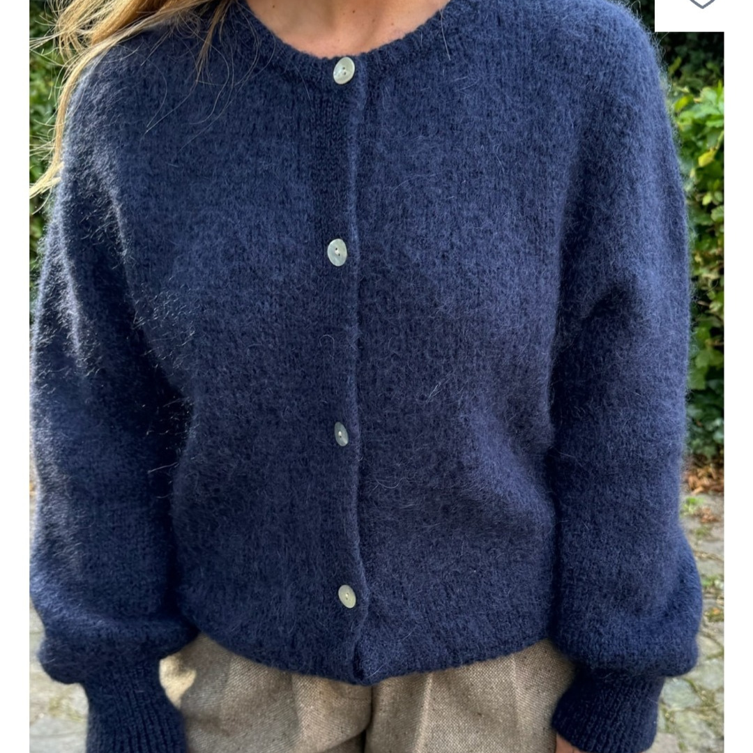 Ida Ic navy cardigan – Indigo-Oslo